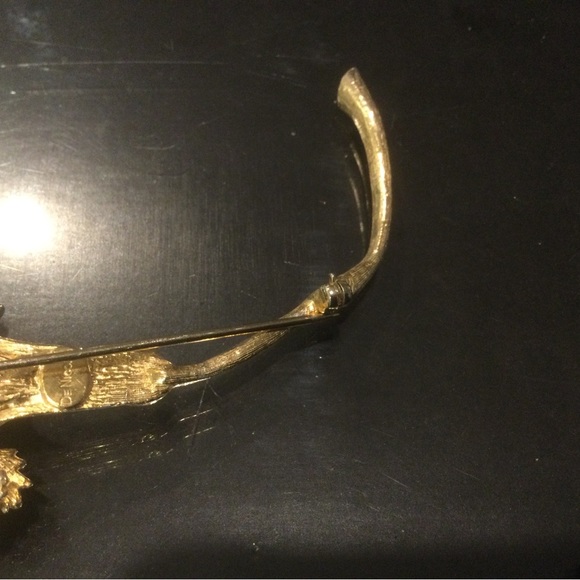 deNicola | Jewelry | Denicola Pin Brooch Vintage Pin Signed Goldtone De ...
